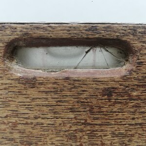 Wooden Spirit Level 1950s - Rare Measuring Tool - Primitive Leveling ...