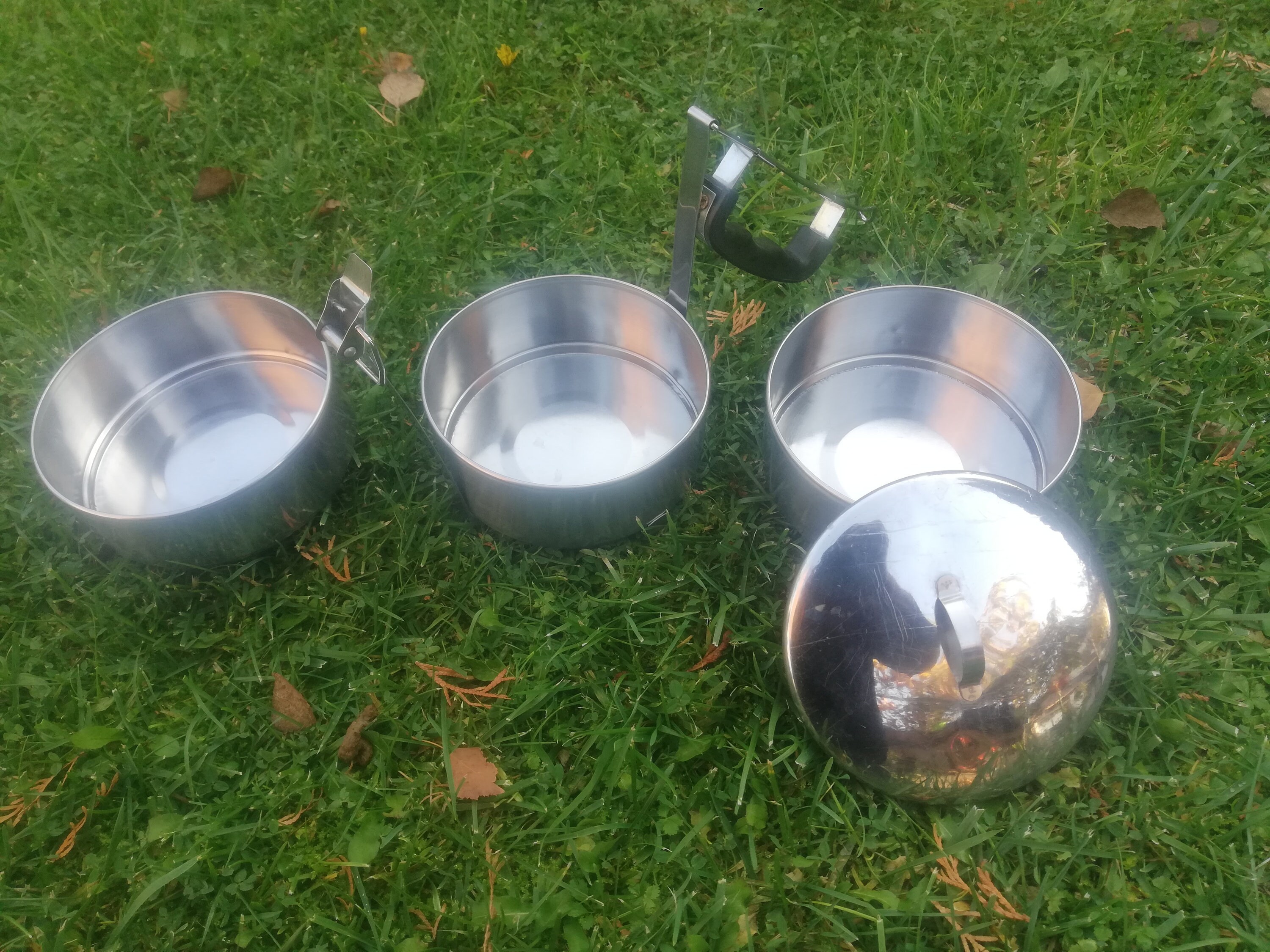 Vintage Food Container Stainless Steel Lunch Boxes Set of - Etsy