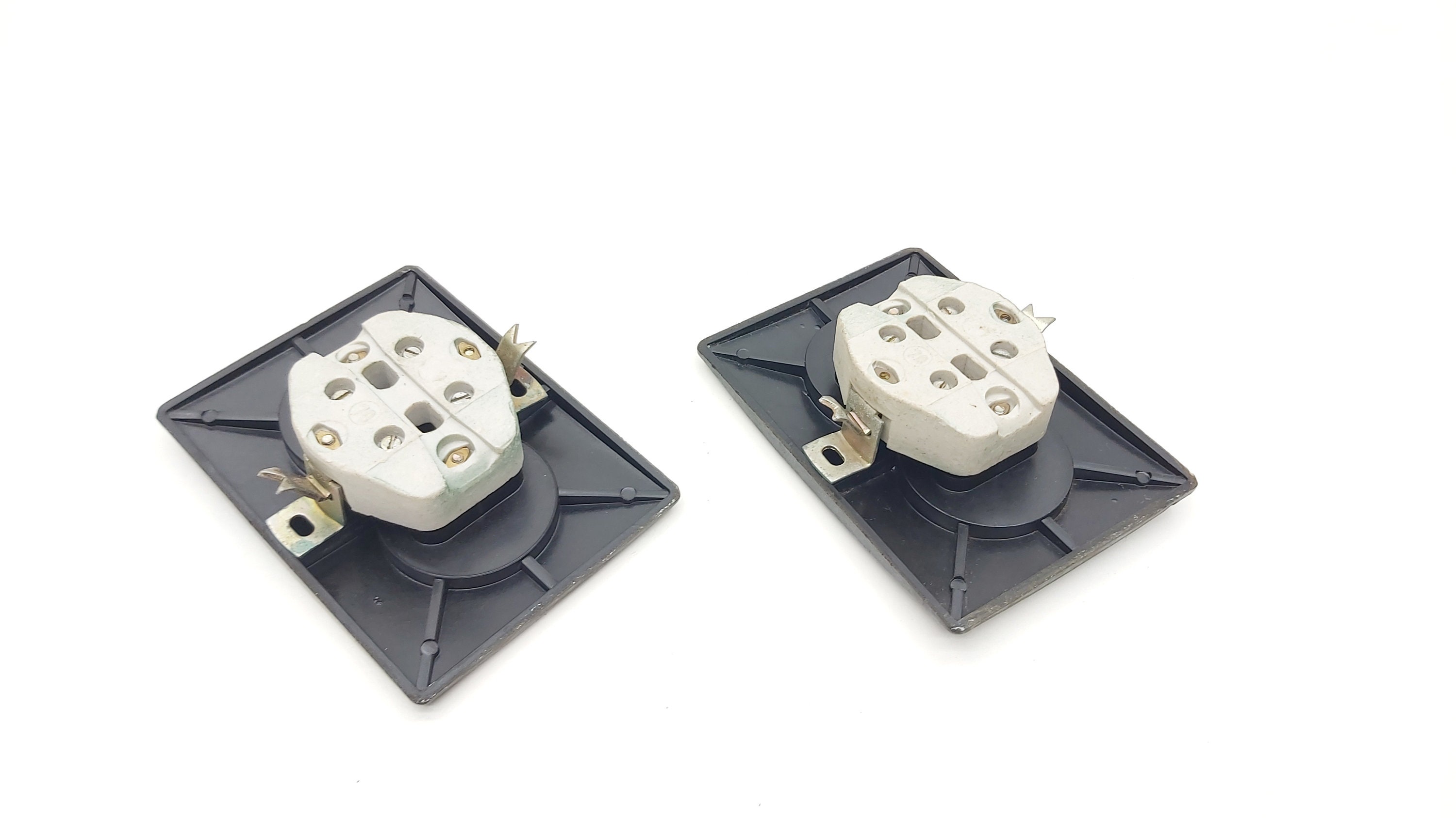 Vintage Set Bakelite Sockets Wall Electrical Outlets | Etsy