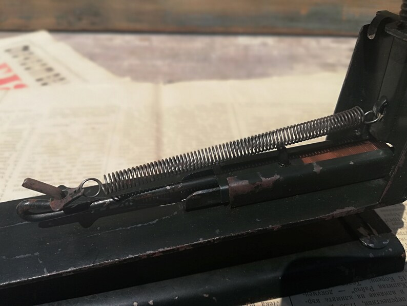 Antique Stapler From 30s Metal Stapler Primitive Office - Etsy UK