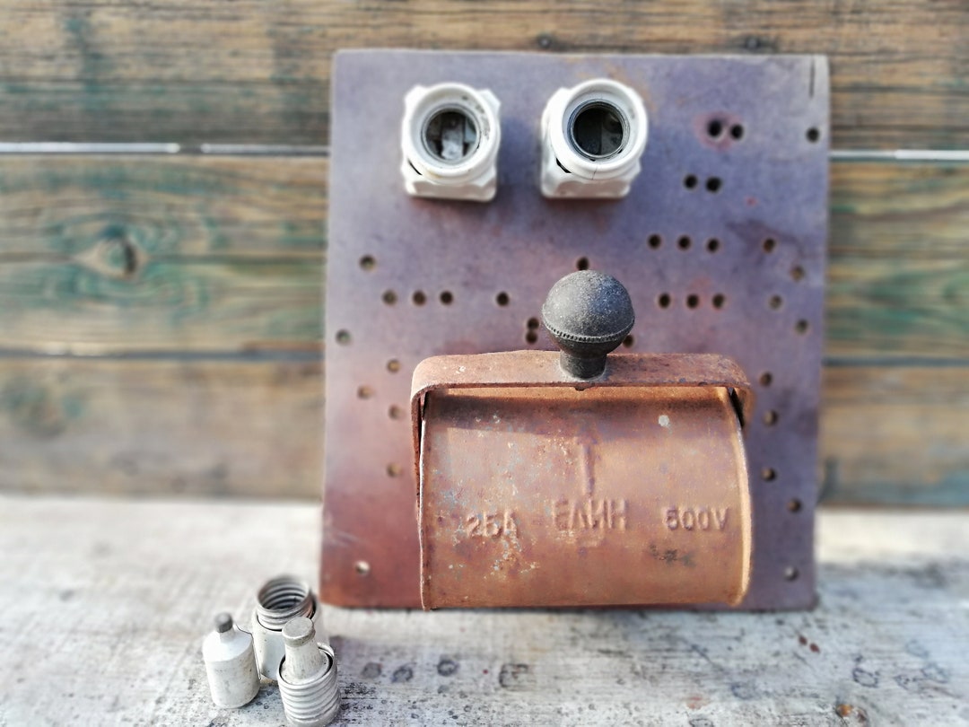 Vintage Switch From 60s, Made in Bulgaria, Old Three Phase Switch 25A ...
