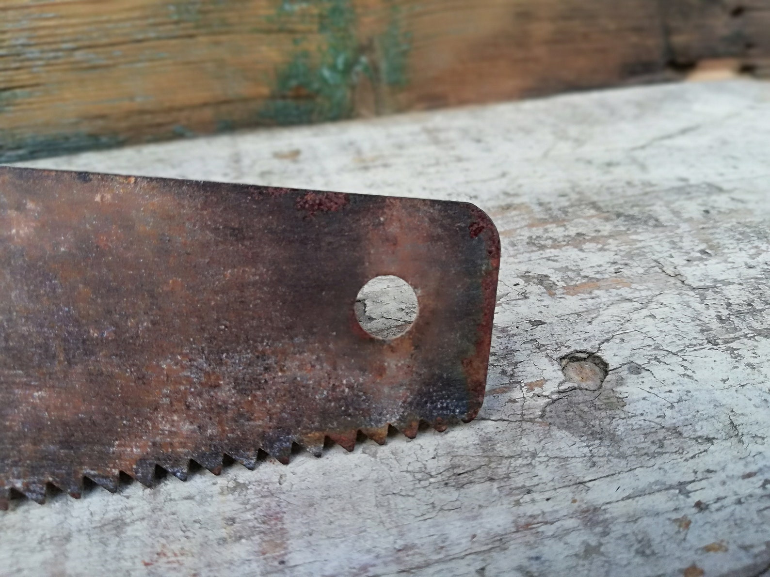 Vintage Saw Hand Tool Rusty Saw Tool for Cutting on | Etsy