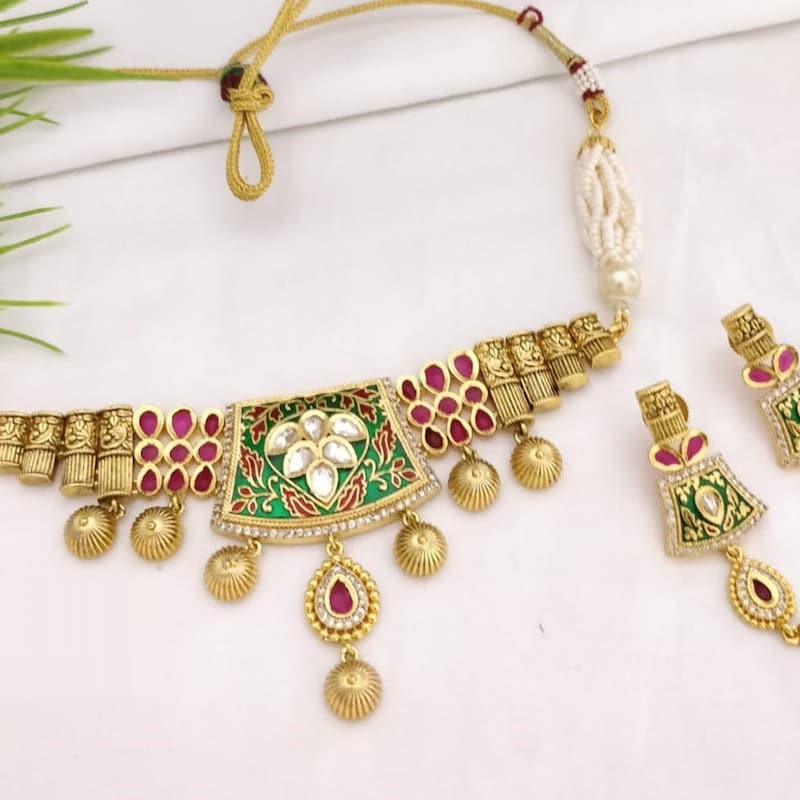 Rajasthani Choker - Etsy