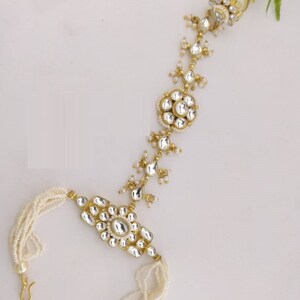 Kundan Bridal Hathphool/ Kundan Ruby Hathphool/ Sabyasachi Hathpaan Pair/ Jadau Wedding Jewelry ...