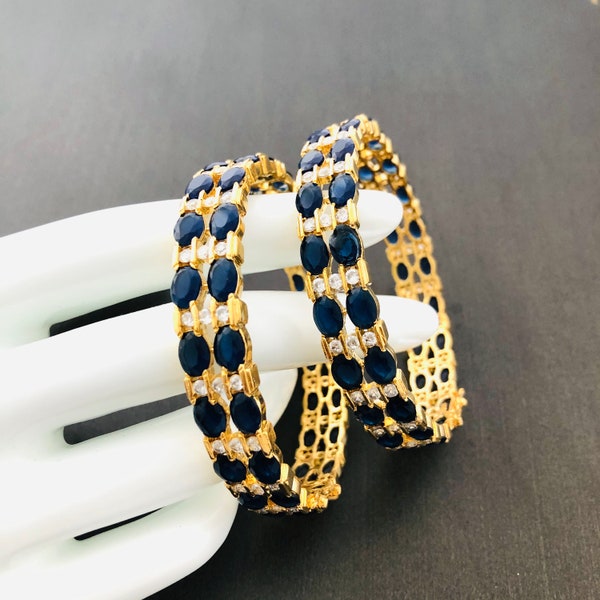 Royal Blue Bangle - Etsy