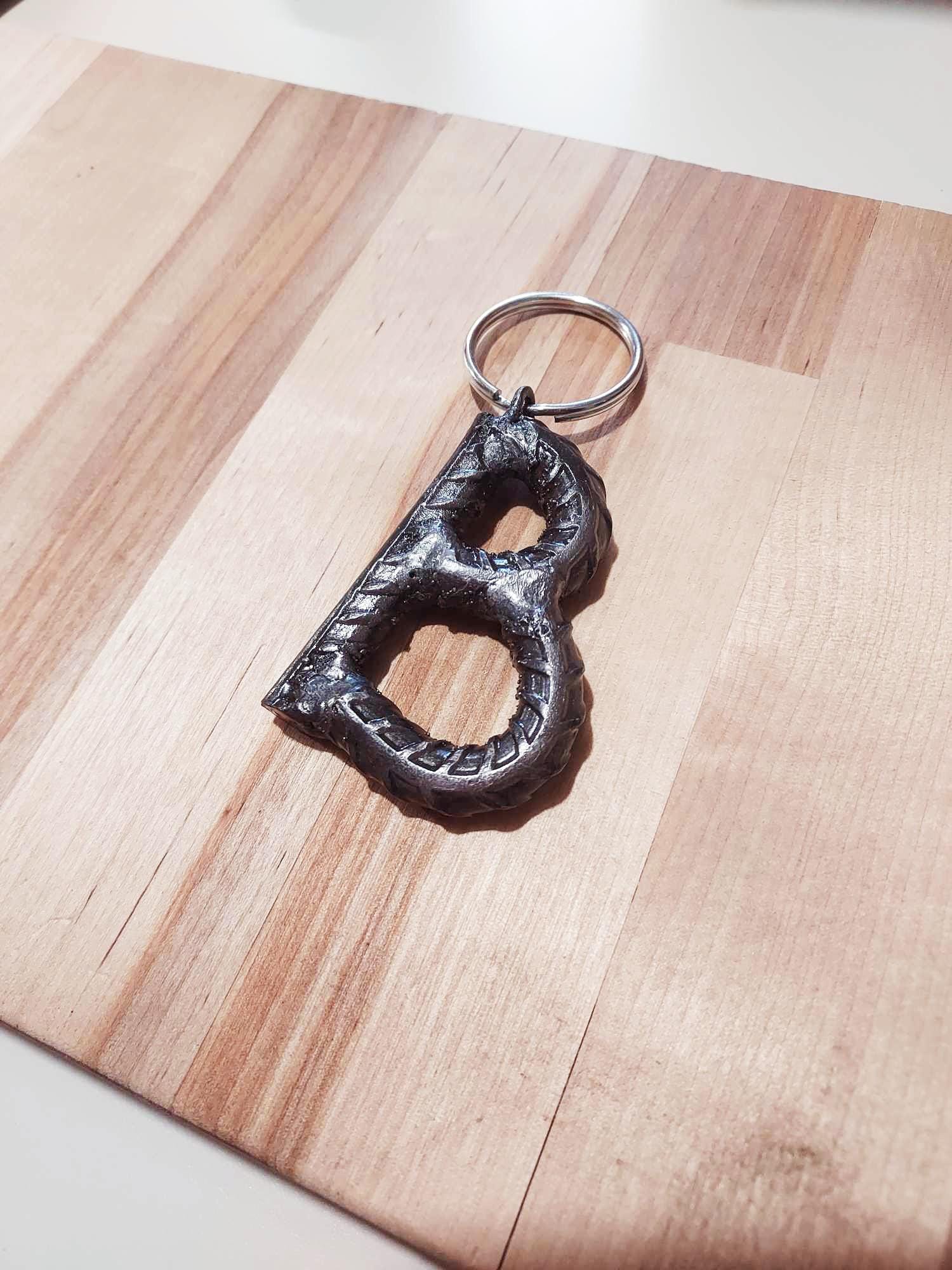 Welded Metal Rebar Keychains - Etsy