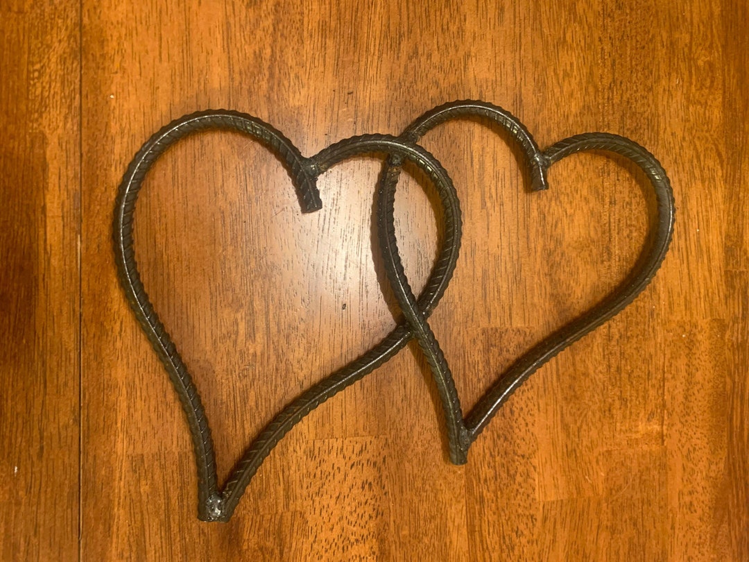 Welded Metal Hearts - Etsy