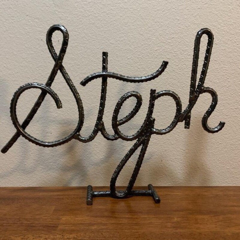 Rebar Art - Etsy