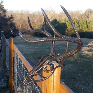 Metal Deer Skull - Etsy