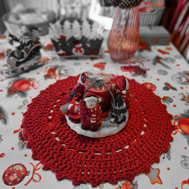 Pretty Prim Placemats Crochet Pattern - Etsy