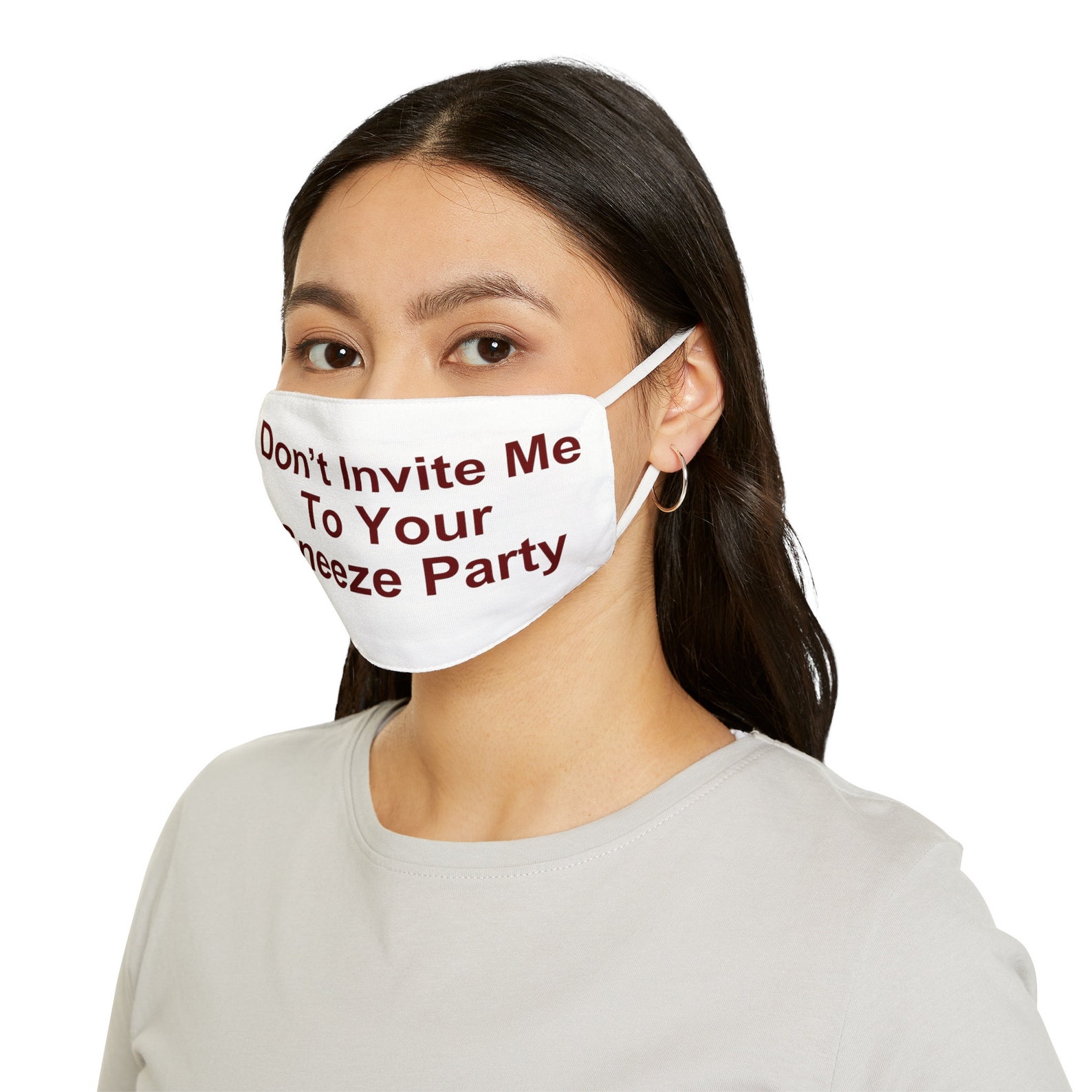 Sneeze Party Snug-fit Fabric Face Mask - Etsy