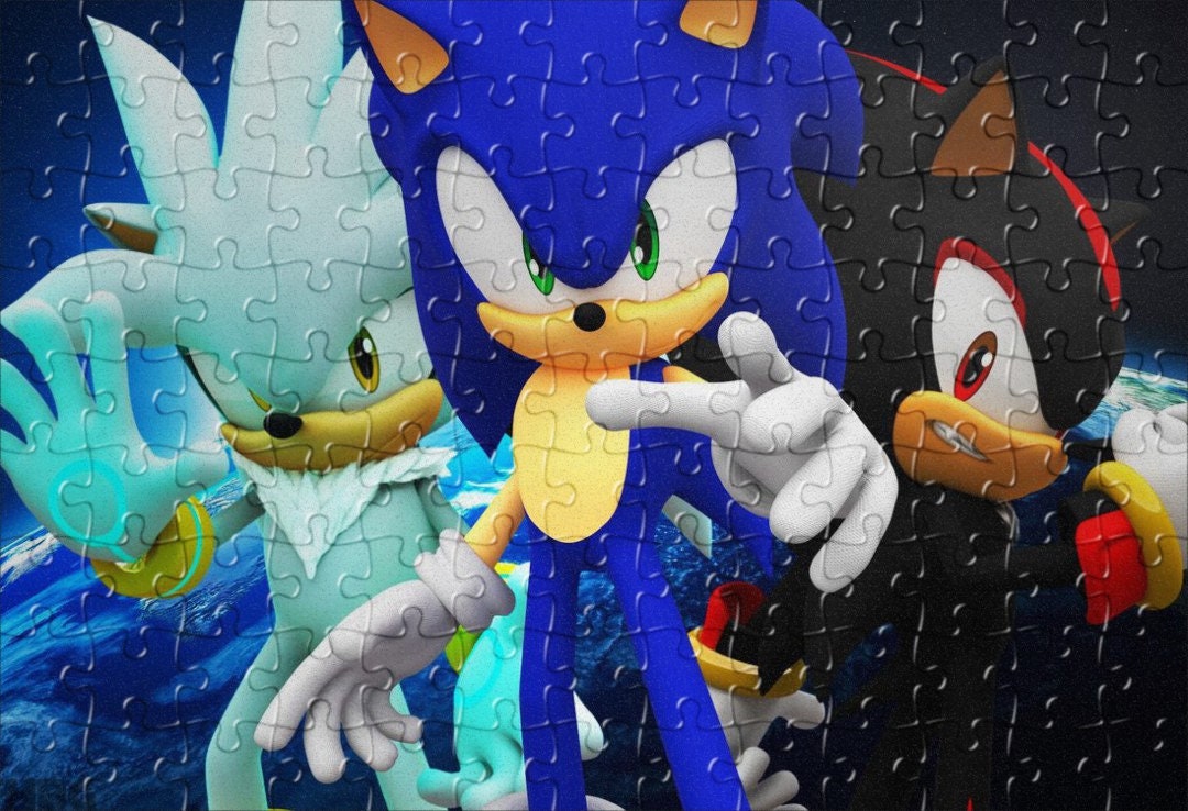 Sonic The Hedgehog Puzzle | Etsy
