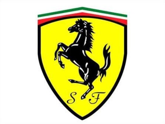 Ferrari Vinyl Sticker Decal Car Bumper Impermeabile Decal o | Etsy