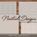 Neutral Designs Seamless Digital Paper Pack - Etsy