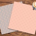 Peachy Blossoms Seamless Digital Paper Pack - Etsy