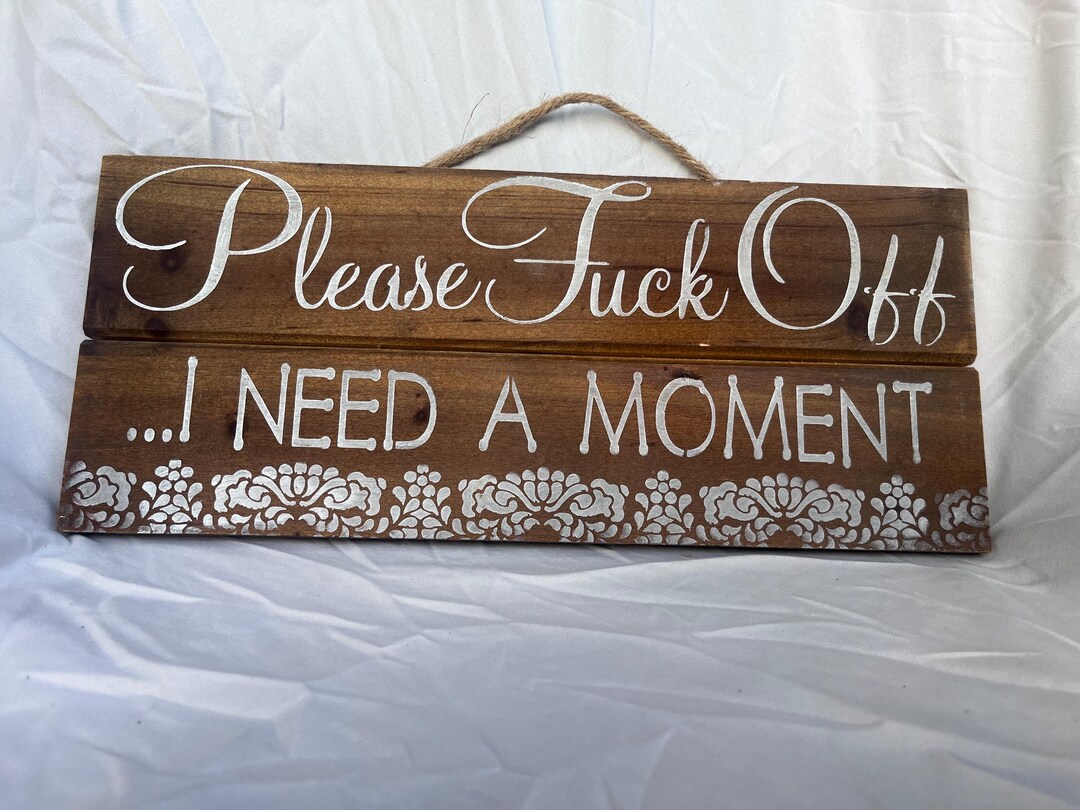 Funny, Handcrafted Wooden Signs - Etsy