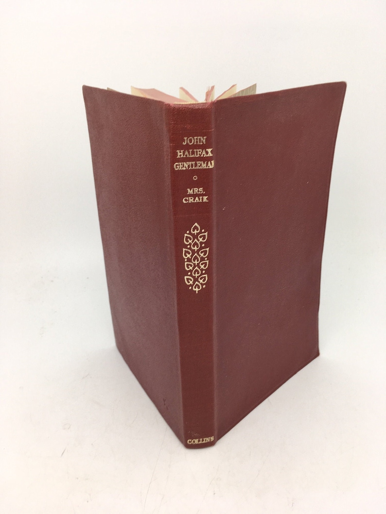 John Halifax Gentleman Mrs Craik Collins Clear Type 1954 - Etsy UK
