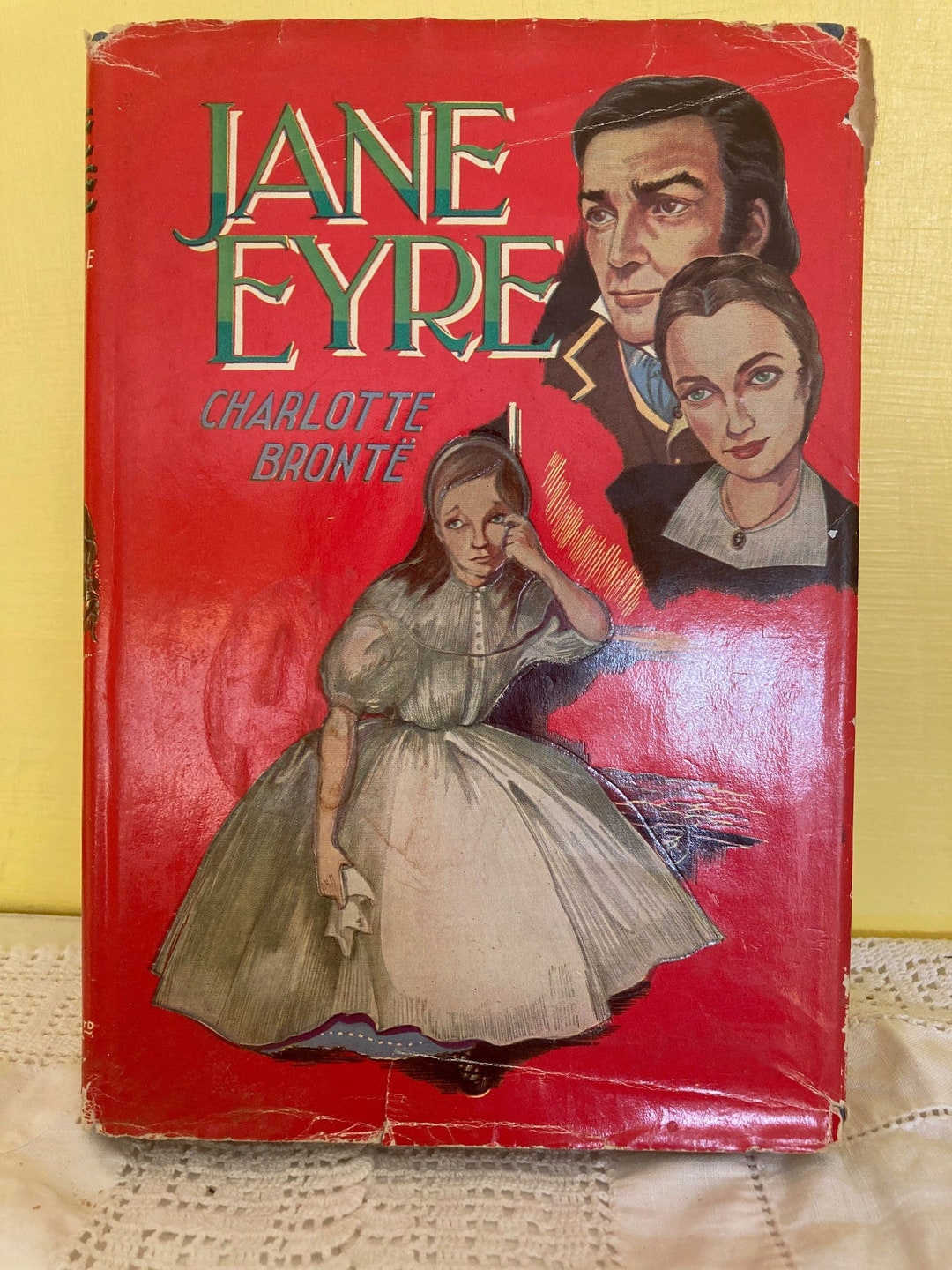 Jane Eyre by Charlotte Bronte Dean and Sons Vintage Hardback Book 1965 ...