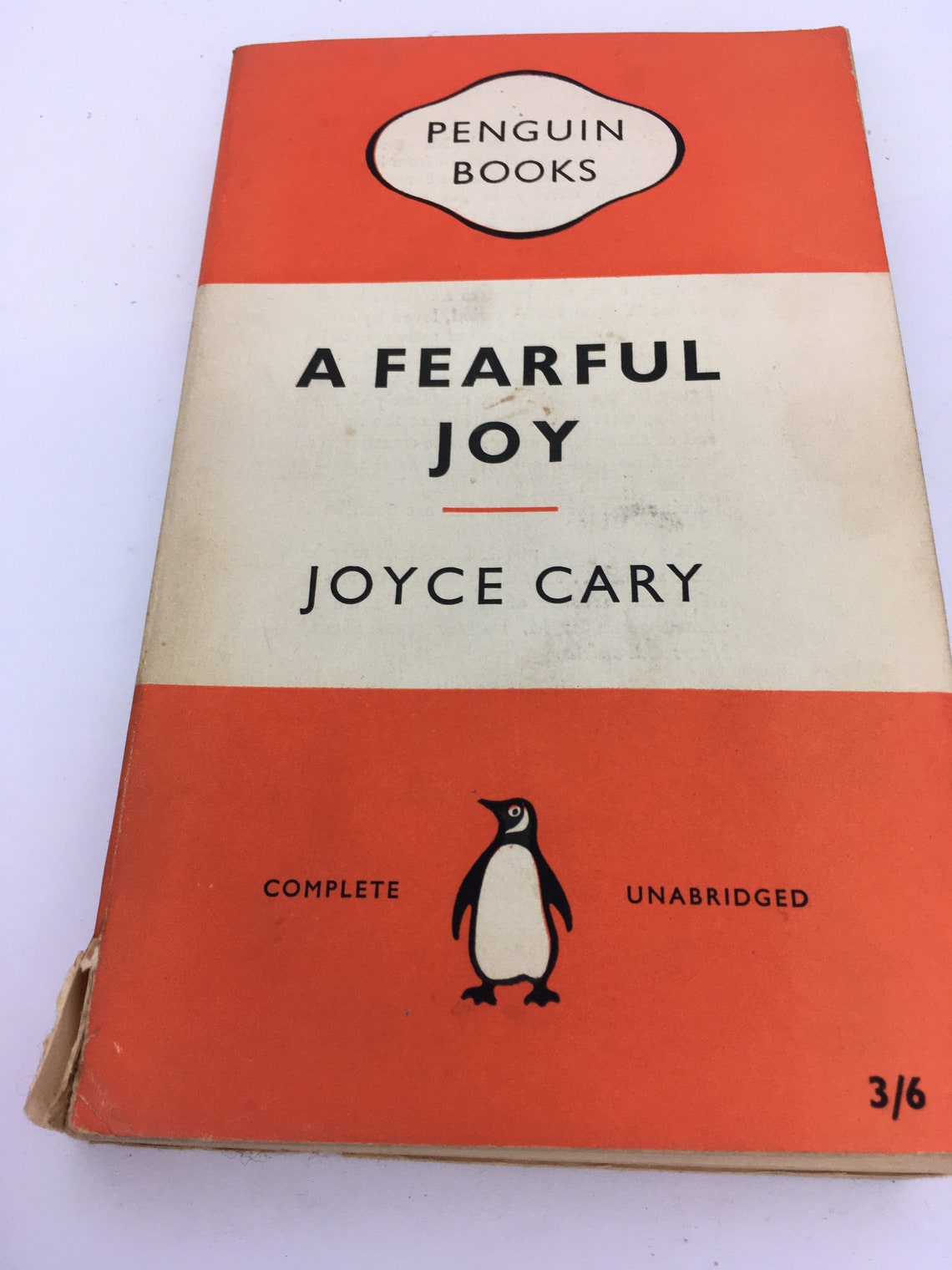 A Fearful Joy Joyce Cary Classic Novel Triple Stripe 1st - Etsy