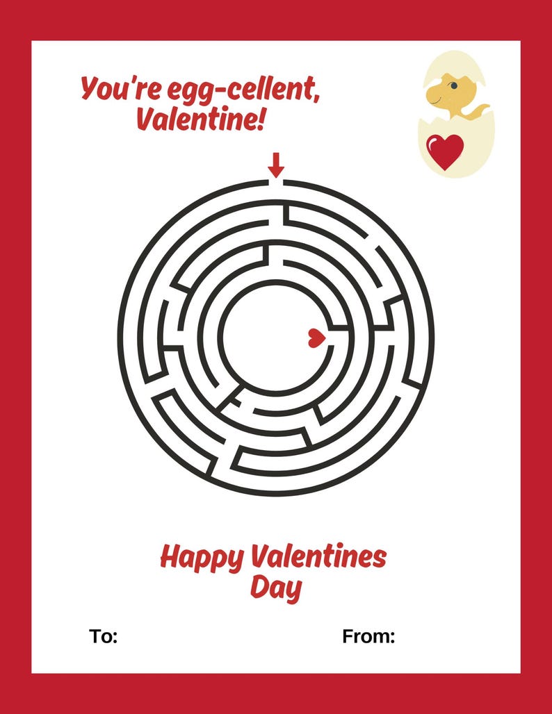 Printable Valentine's Day Cards for Kids - Classroom Valentines ...