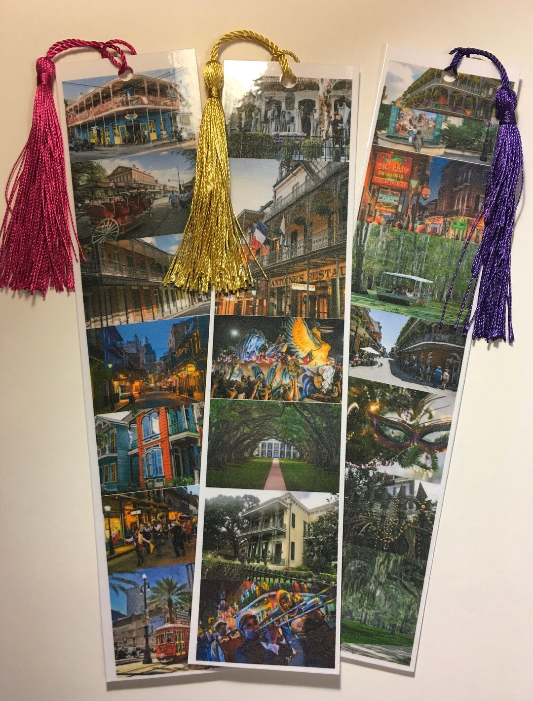 New Orleans- Set of 3- Laminated Bookmarks - Etsy