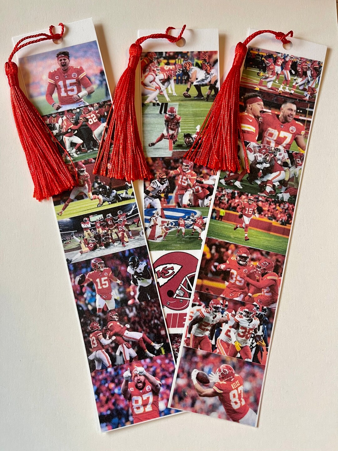 UPDATED - Kansas City Chiefs - Set of 3 Laminated Bookmarks - Etsy Canada