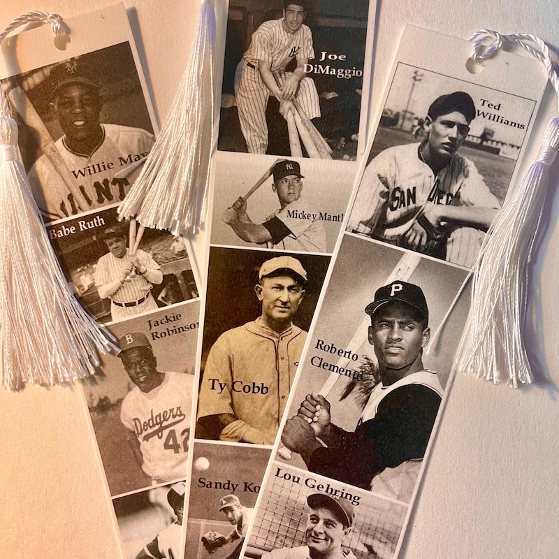Baseball Bookmark - Etsy
