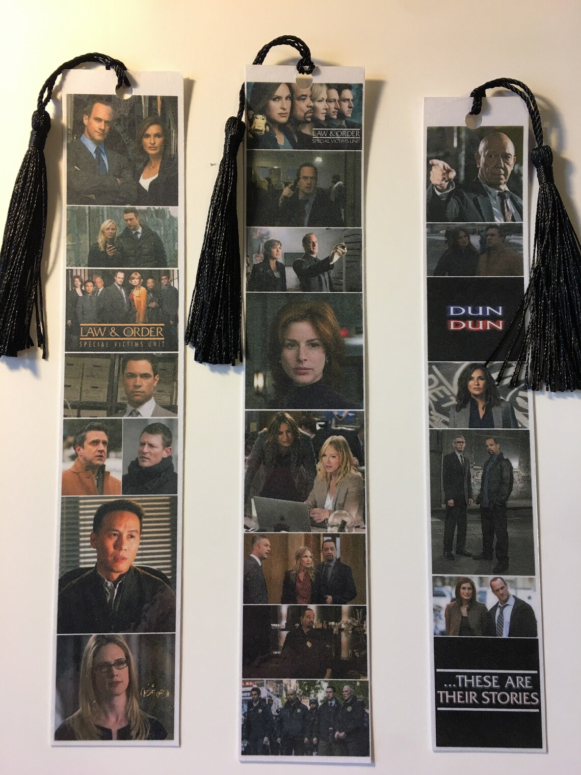 Law and Order SVU Set of 3 Laminated Bookmarks - Etsy