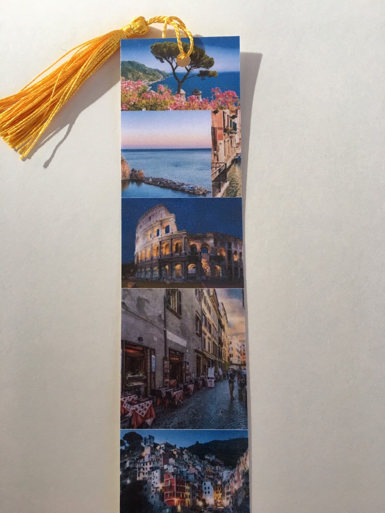 Italy Set of Two Laminated Bookmarks - Etsy