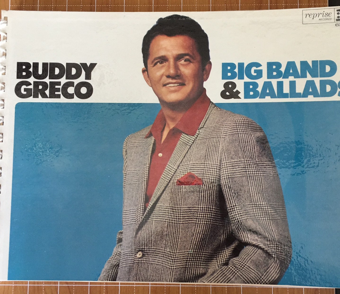 Buddy Greco Vintage Album Cover Blank Sketchbook - Etsy