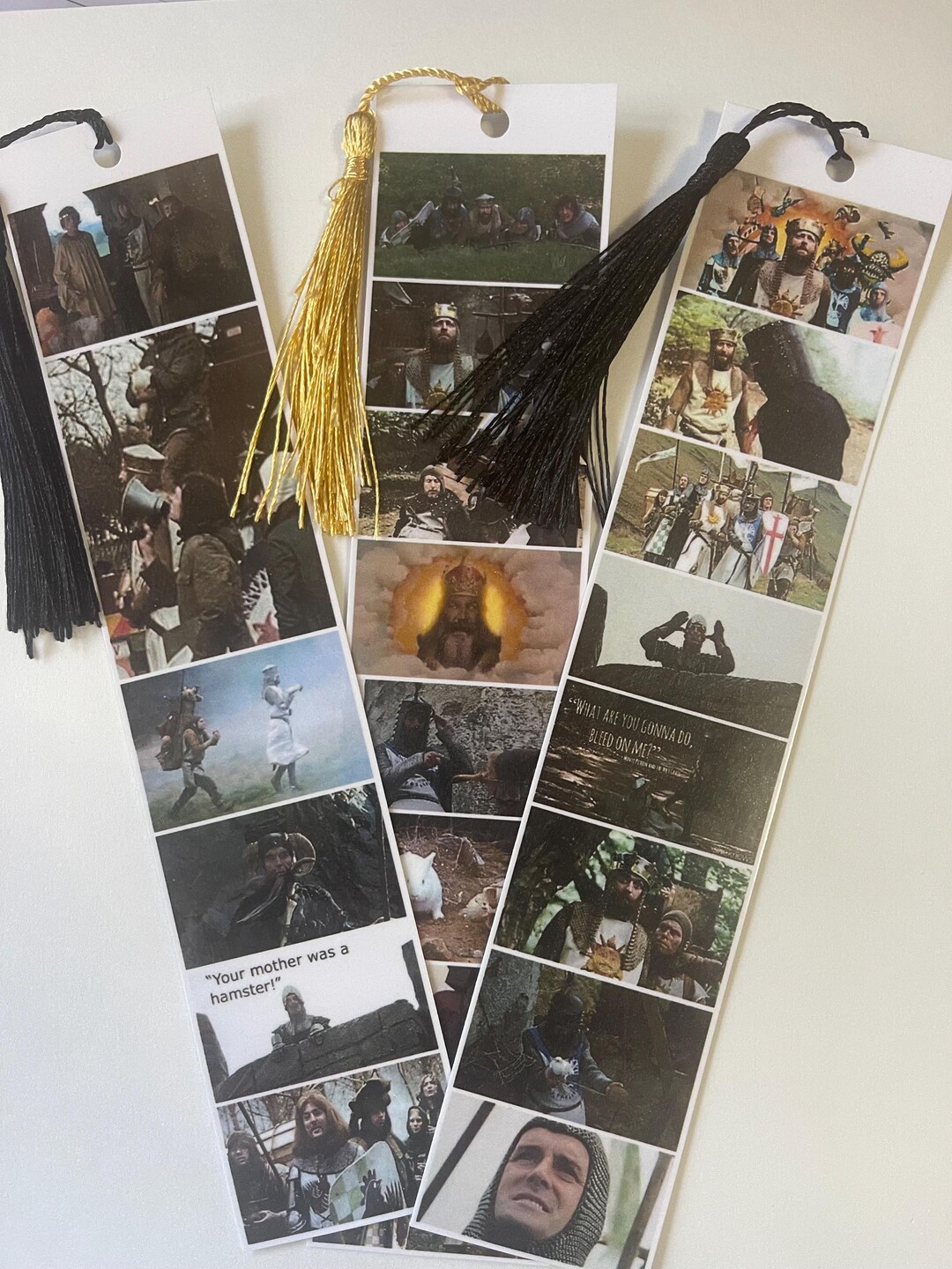 Monty Python and the Holy Grail Collage-set of 3 Bookmarks - Etsy