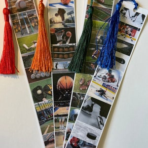All Sports— Set of 4 Laminated Bookmarks - Etsy
