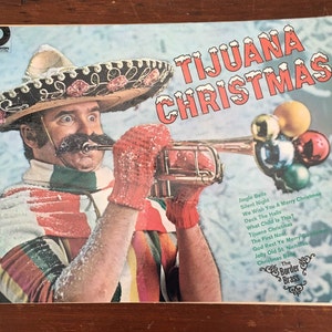 Tijuana Christmas- Vintage Record Cover Sketch Book - Etsy