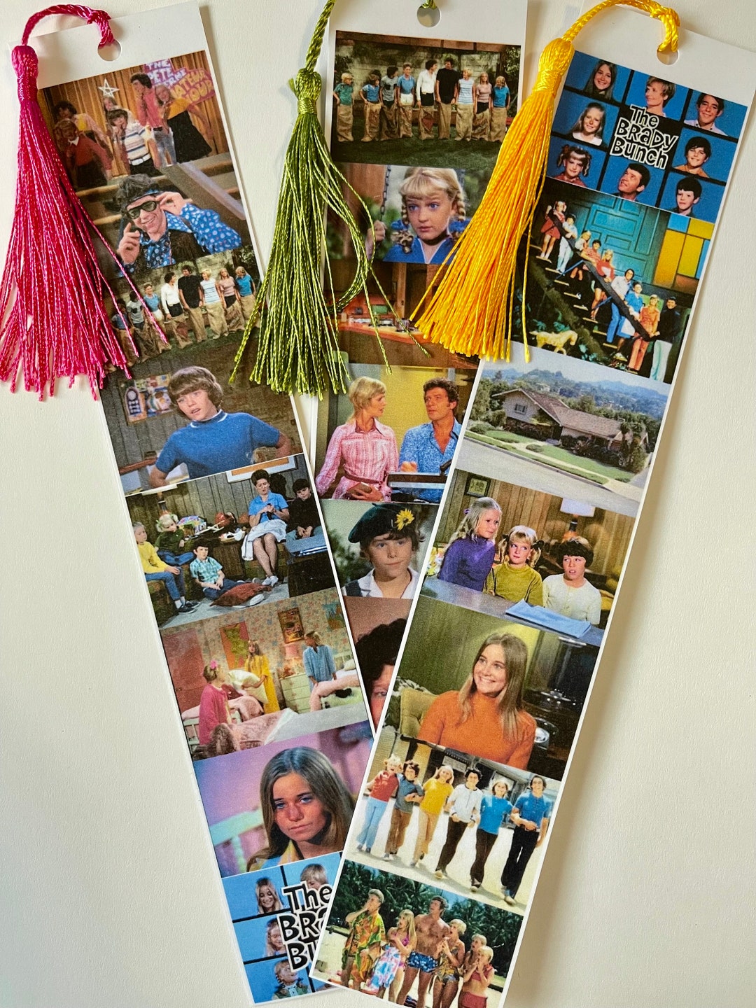 Brady Bunch-- Set of 3 Bookmarks - Etsy
