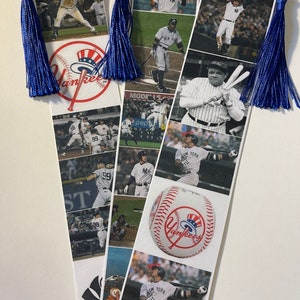 Yankees Collage-set of 3 Laminated Bookmarks - Etsy