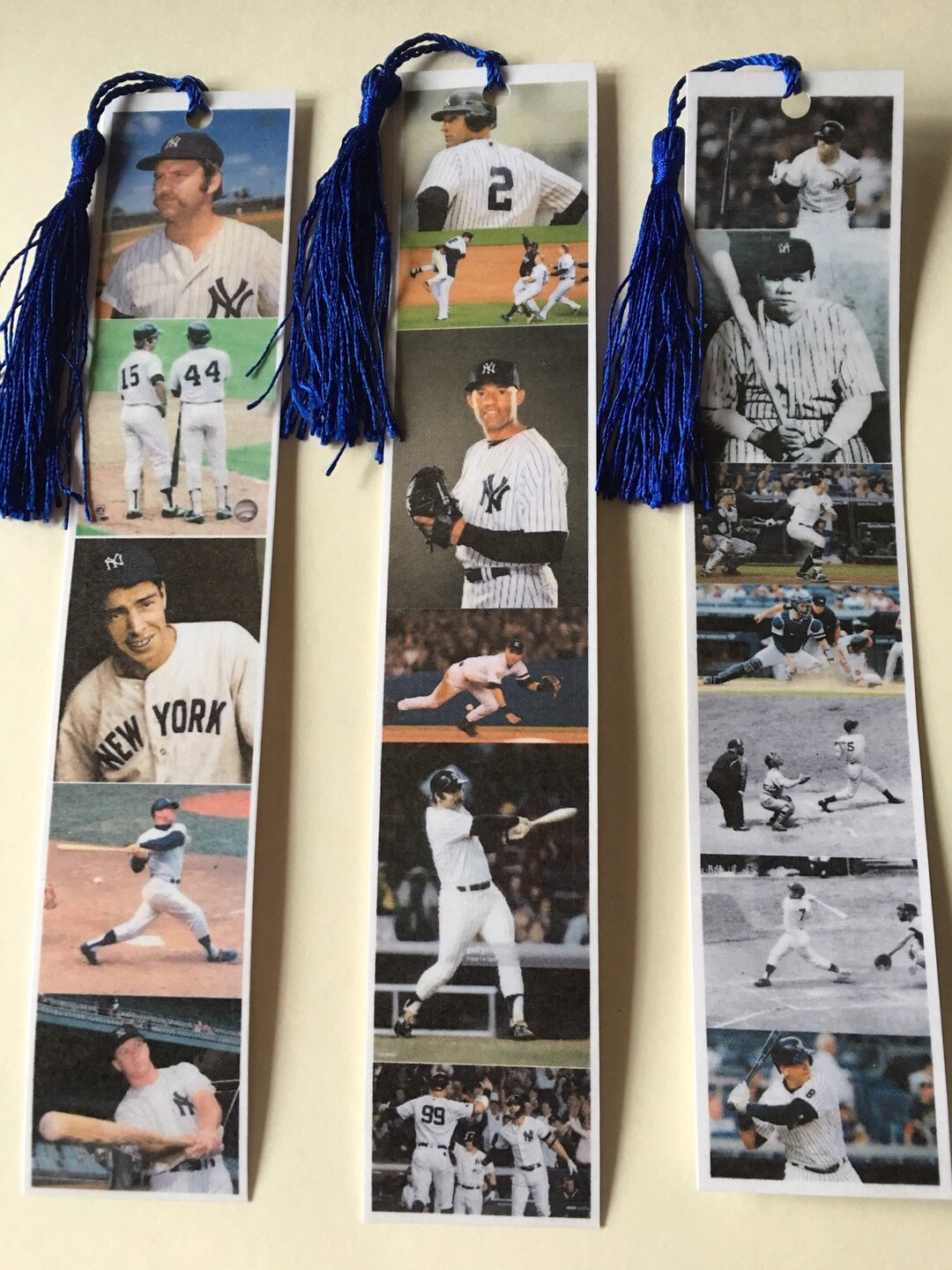 Classic Yankees-- Set of Three Laminated Bookmarks - Etsy