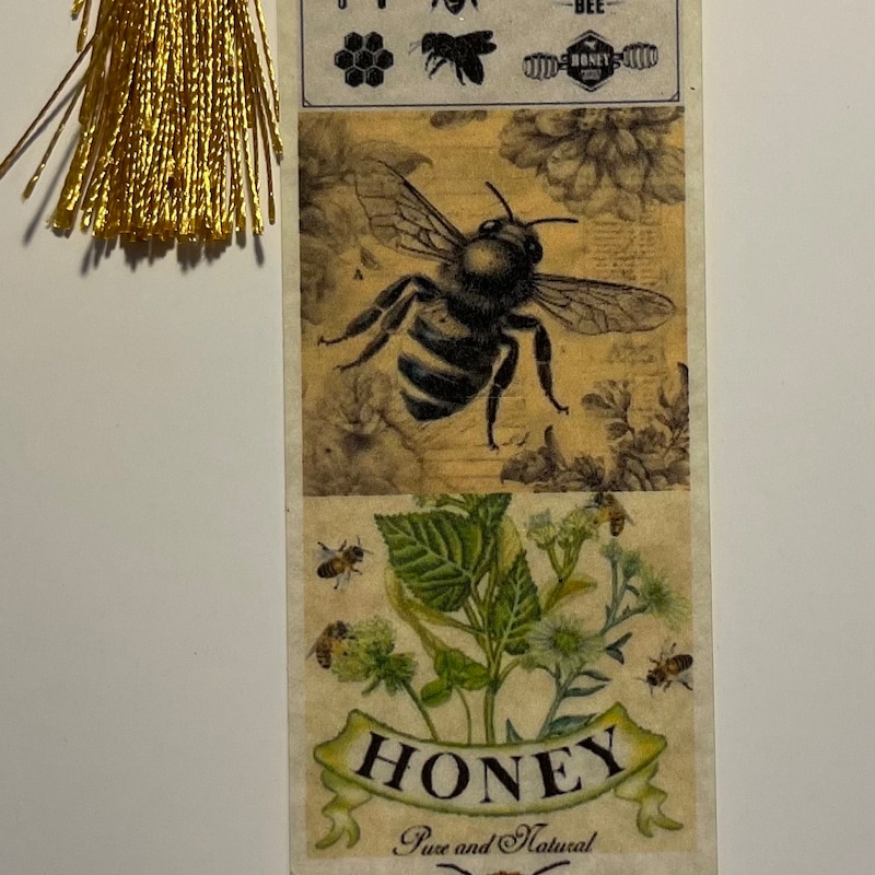 Printable Bee Book Marks - Etsy