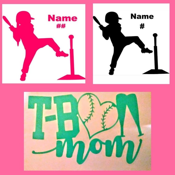 Tee Ball Decals - Etsy