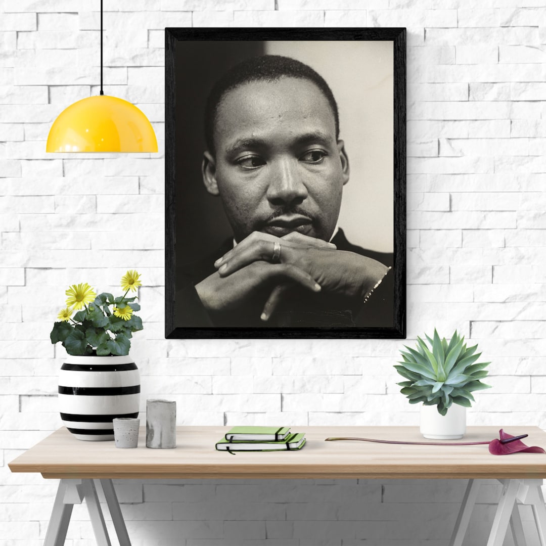 Martin Luther King Poster, MLK Digital Art, Black History Month ...