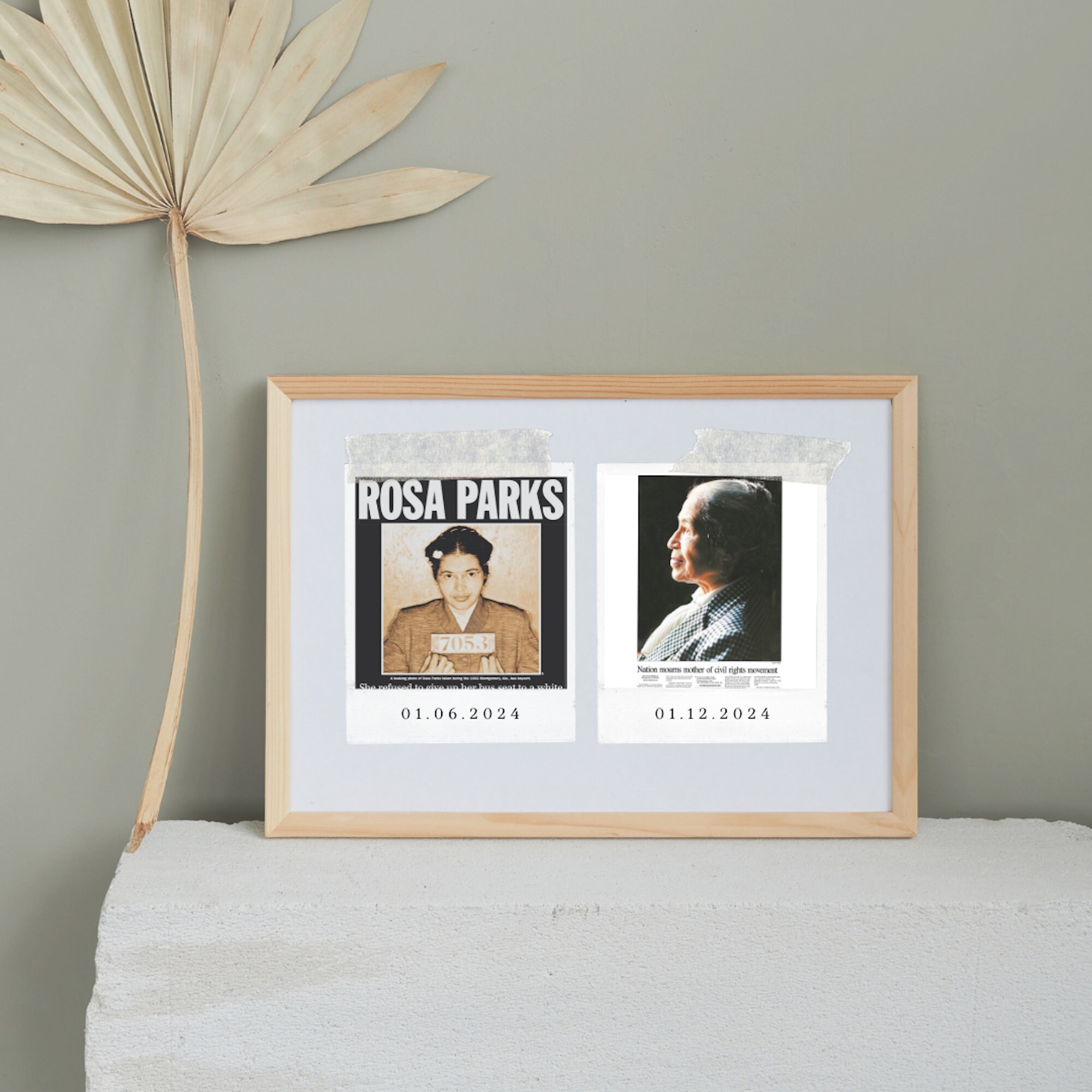 Rosa Parks Poster, Digital Poster, Instant Download Wall Art, Printable ...