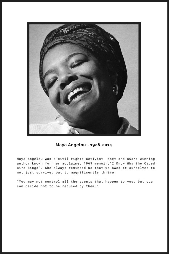 Maya Angelou As A Civil Rights Activist