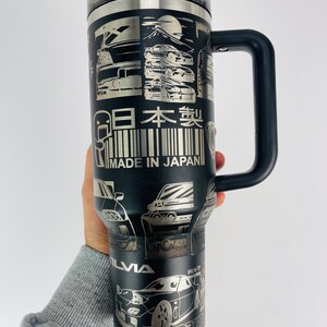 Stanley 40oz Tumbler JDM Theme Laser Engraved - Etsy