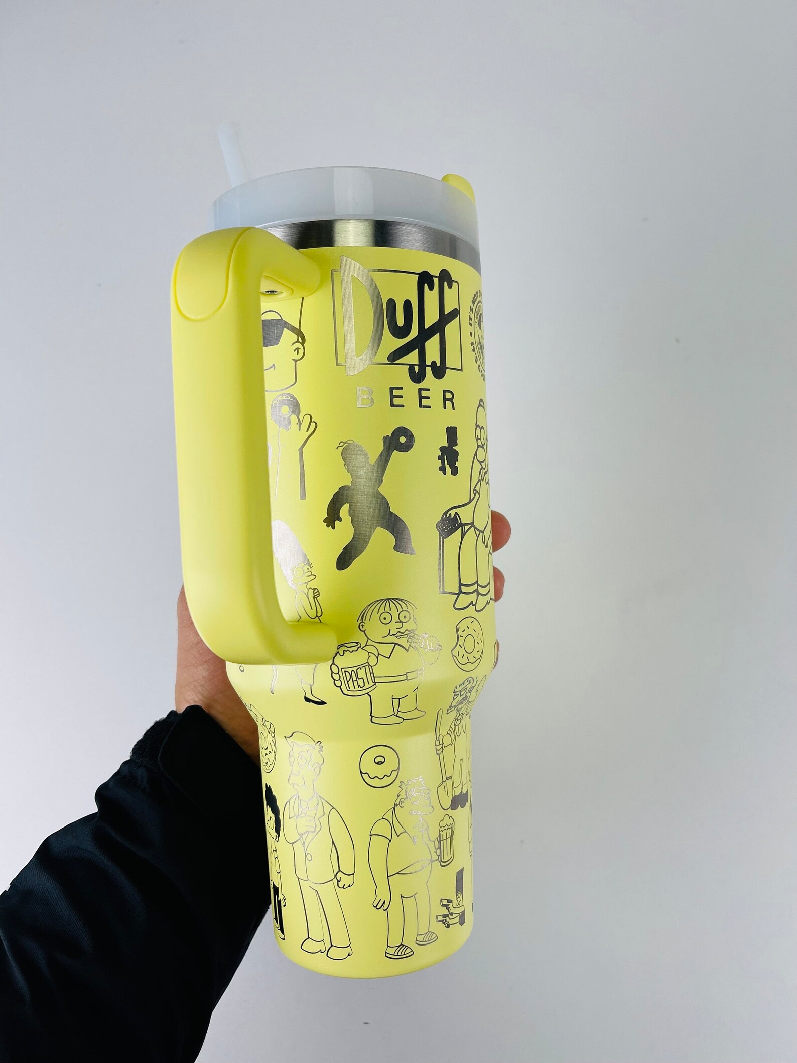 Stanley 40oz Tumbler Pomelo the Simpsons Engraved - Etsy