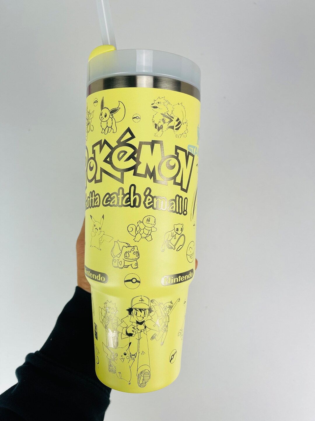 Stanley 30oz Yellow Pomelo Pokemon Theme - Etsy