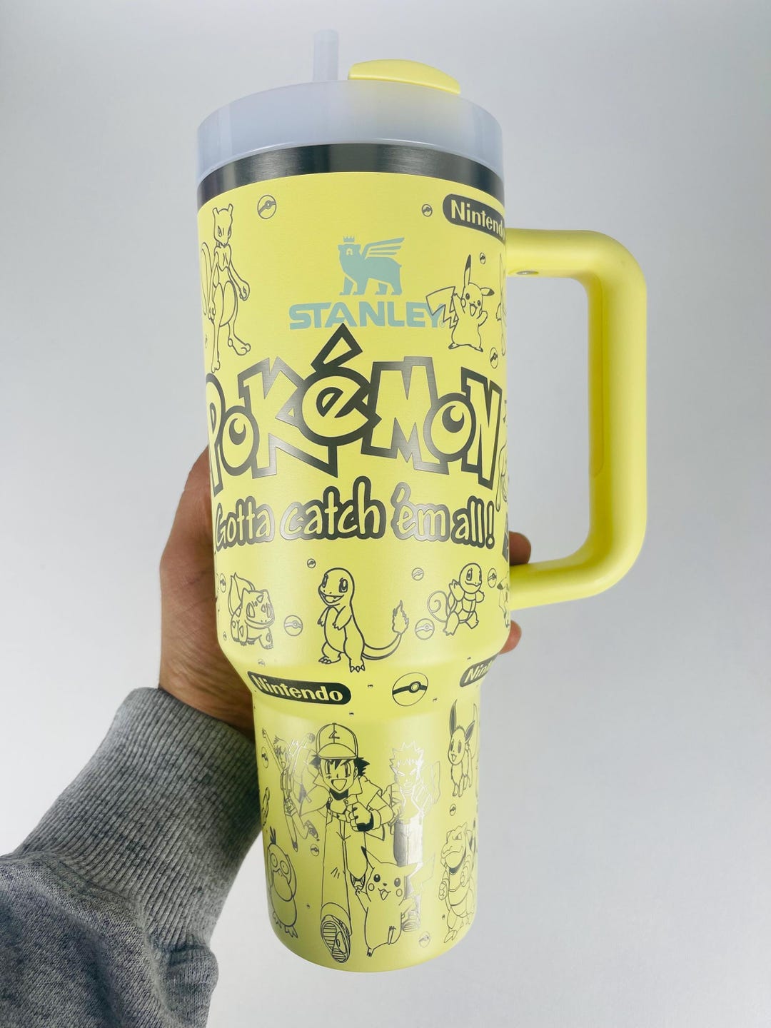 Stanley 40oz Yellow Pomelo Pokemon Theme - Etsy
