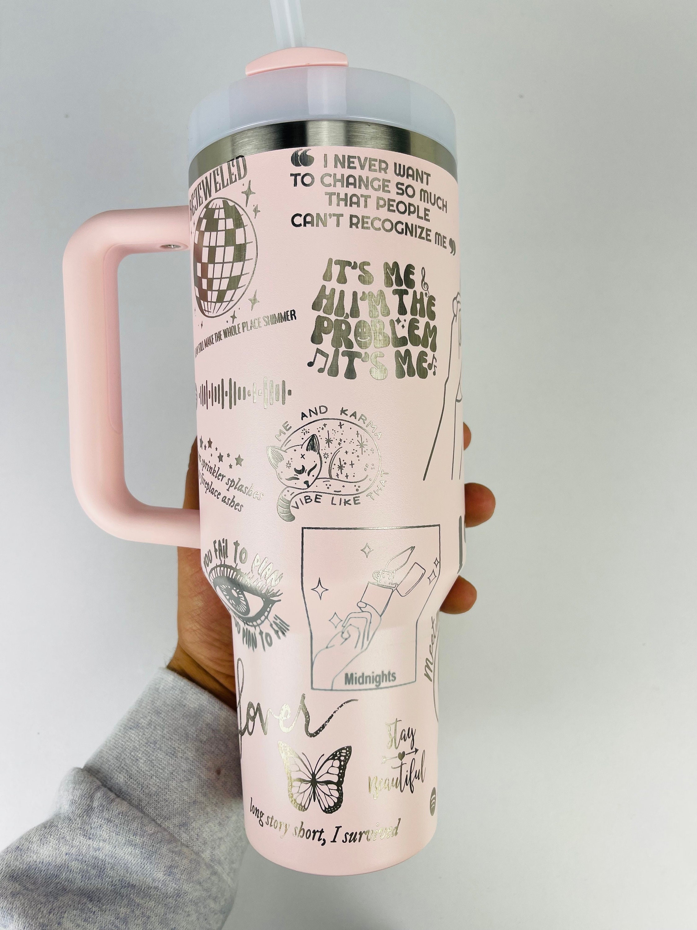 Stanley Clean Slate Cool Bloom Taylor Engraved sold by Maggie Lock ...