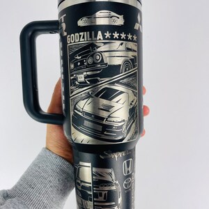 Stanley 40oz Tumbler JDM Theme Laser Engraved - Etsy