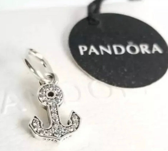 Pandora Symbol of Stability Anchor Dangle Charm Sea Authentic | Etsy