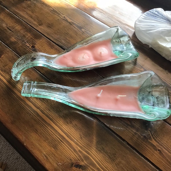 Slumped Wine Bottles - Etsy