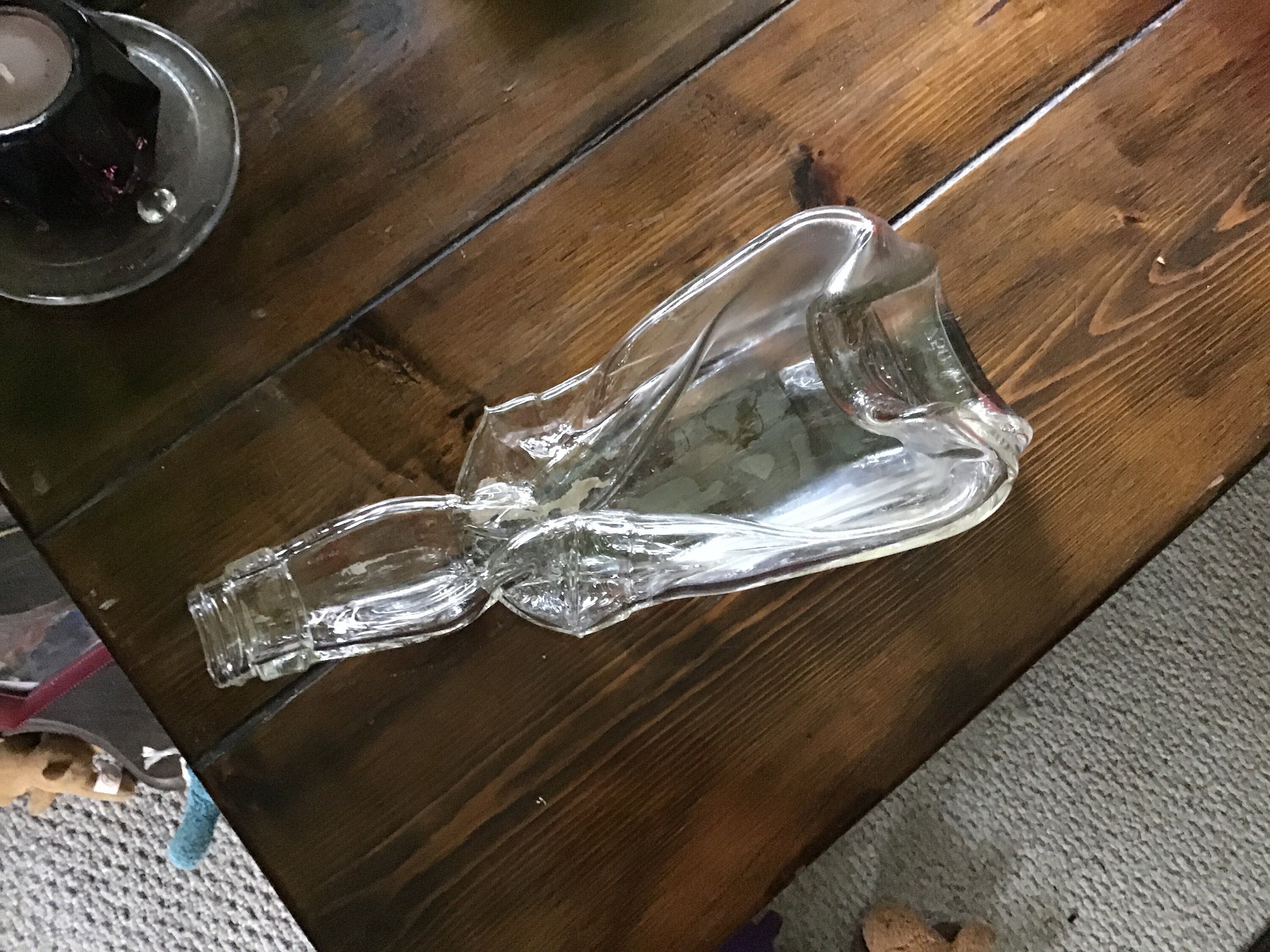 Weird Slumped Bottle - Etsy